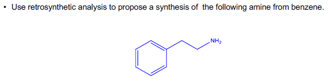 Solved Use retrosynthetic analysis to propose a synthesis of | Chegg.com