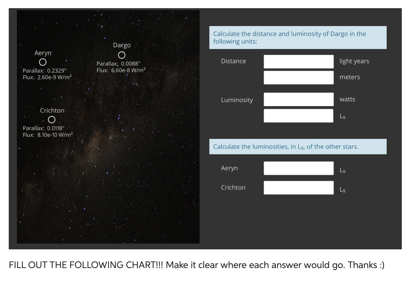 Solved IN THE FINAL ANSWER SECTION, WRITE OUT WHERE | Chegg.com
