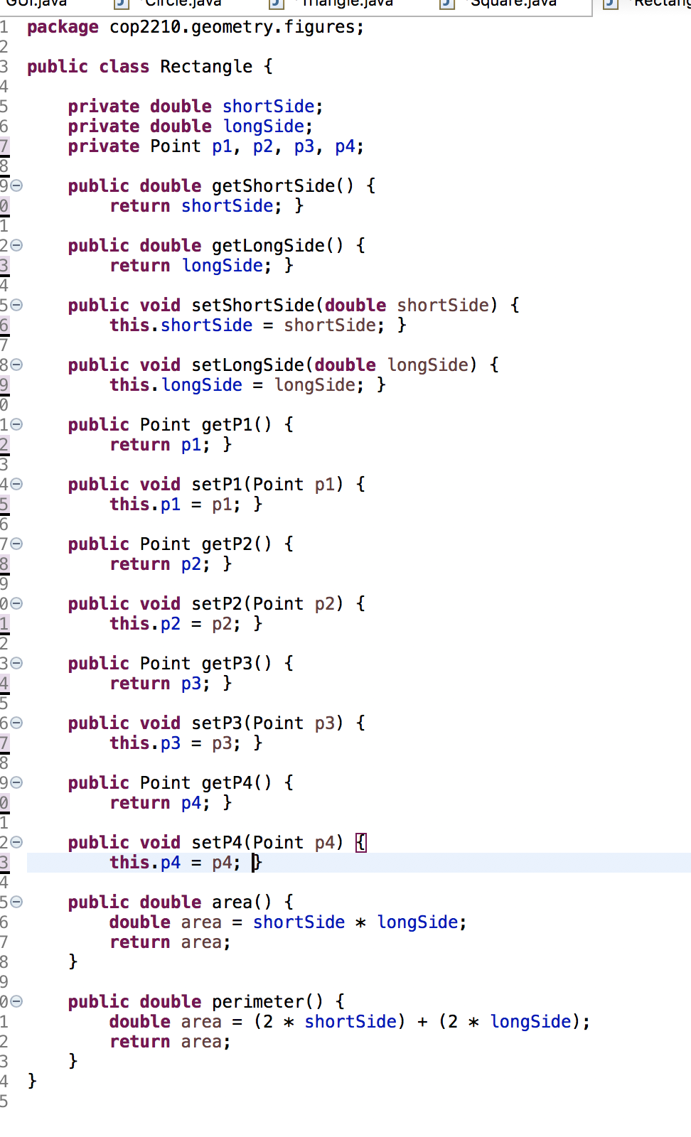 Solved In this assignment you will use the Geometry project | Chegg.com