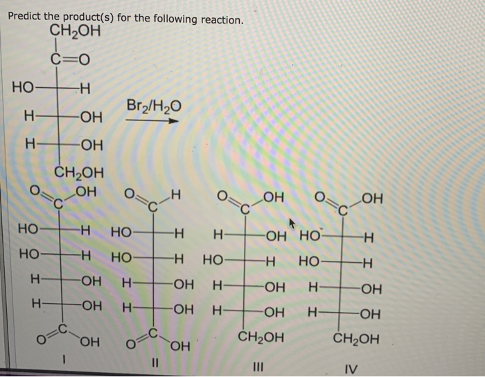 Solved Predict the product(s) for the following reaction | Chegg.com