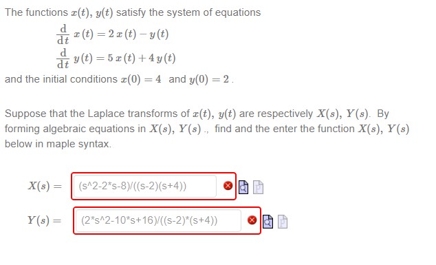 Solved The functions x(t),y(t) ﻿satisfy the system of | Chegg.com