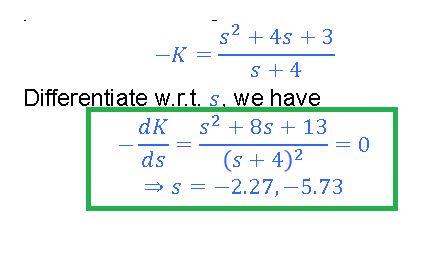 Solved Hi, need help for below question: The EQUATION OF K | Chegg.com