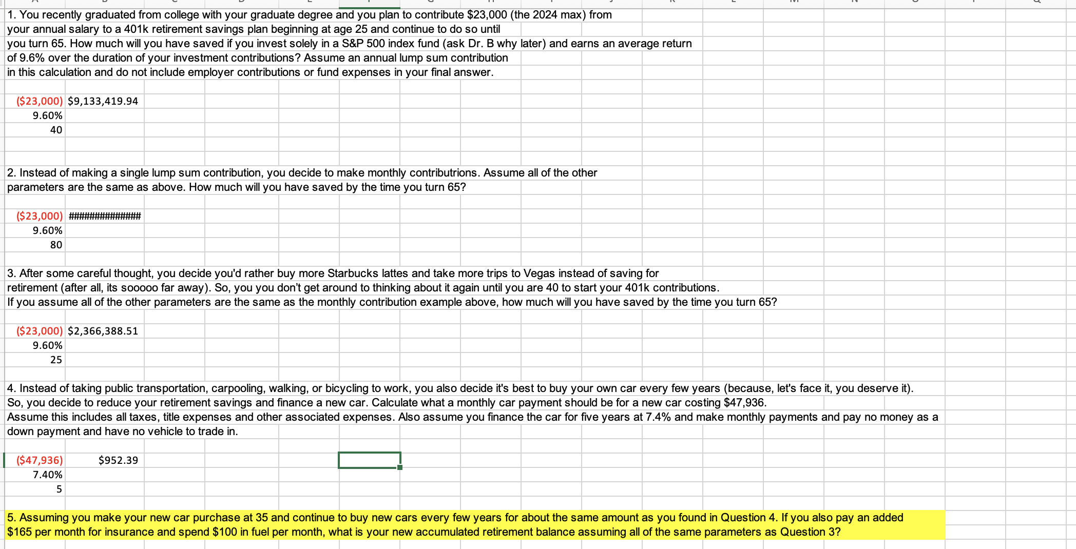 Solved Need help on Q5. ﻿The highlighted question. Included | Chegg.com
