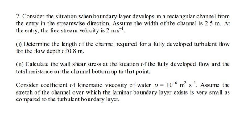 1. A spillway bucket (concave facing top) has a | Chegg.com