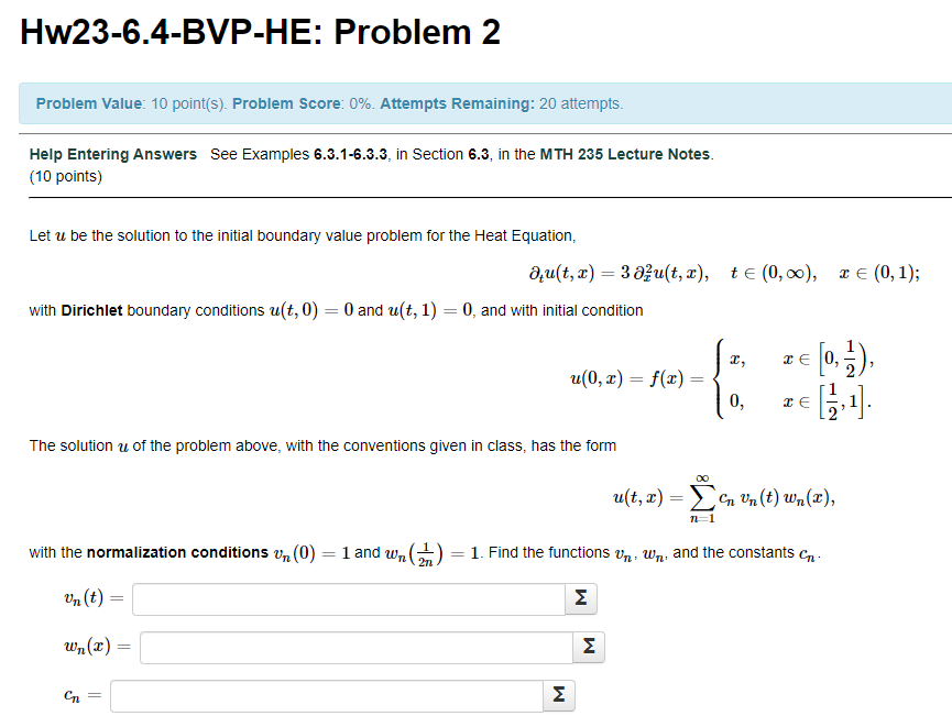 Solved Hw23-6.4-BVP-HE: Problem 2 Problem Value: | Chegg.com