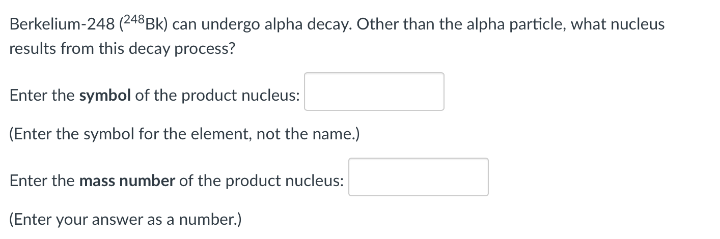 Solved Rubidium-87 (87Rb) can undergo beta decay. What | Chegg.com