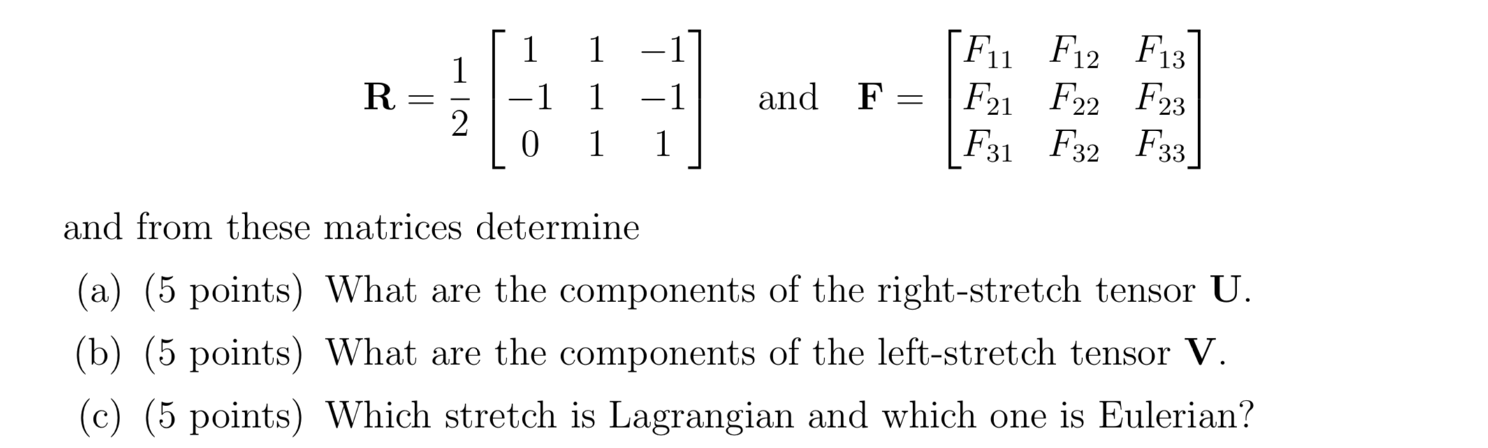 Given the polar decomposition of a non-singular | Chegg.com