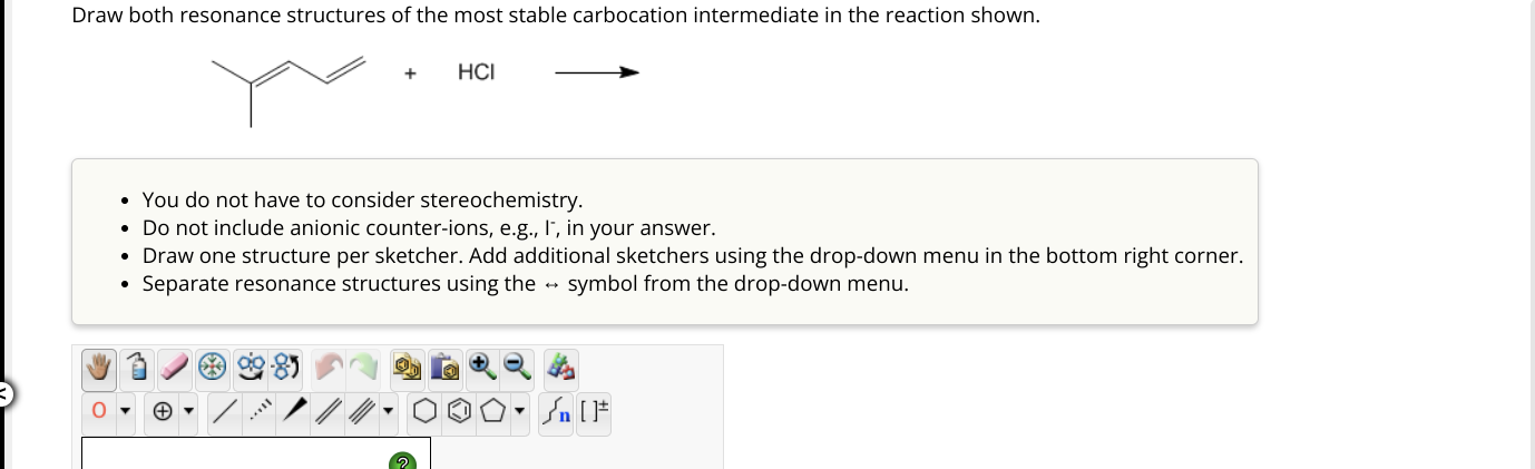 Solved Draw both resonance structures of the most stable | Chegg.com