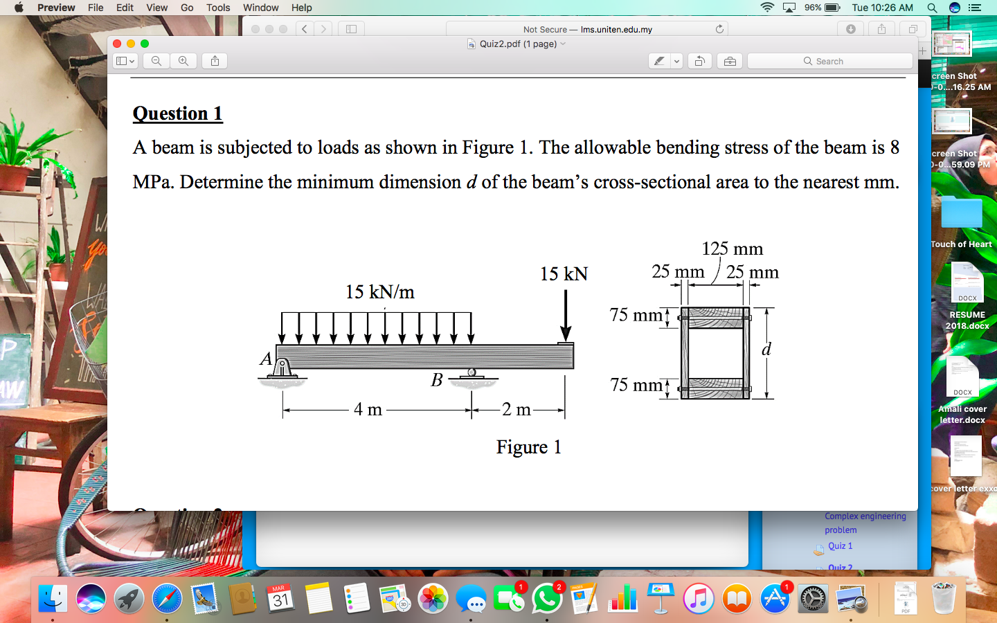 Solved Preview File Edit View Go Tools Window Help 96% 0 Tue | Chegg.com