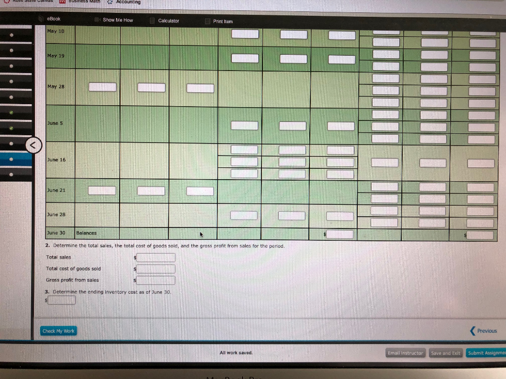 Solved M Business Math Accounting Canvas eBook Show Me How | Chegg.com