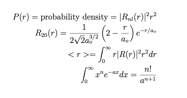 Solved Calculate the probability of finding the electron in | Chegg.com