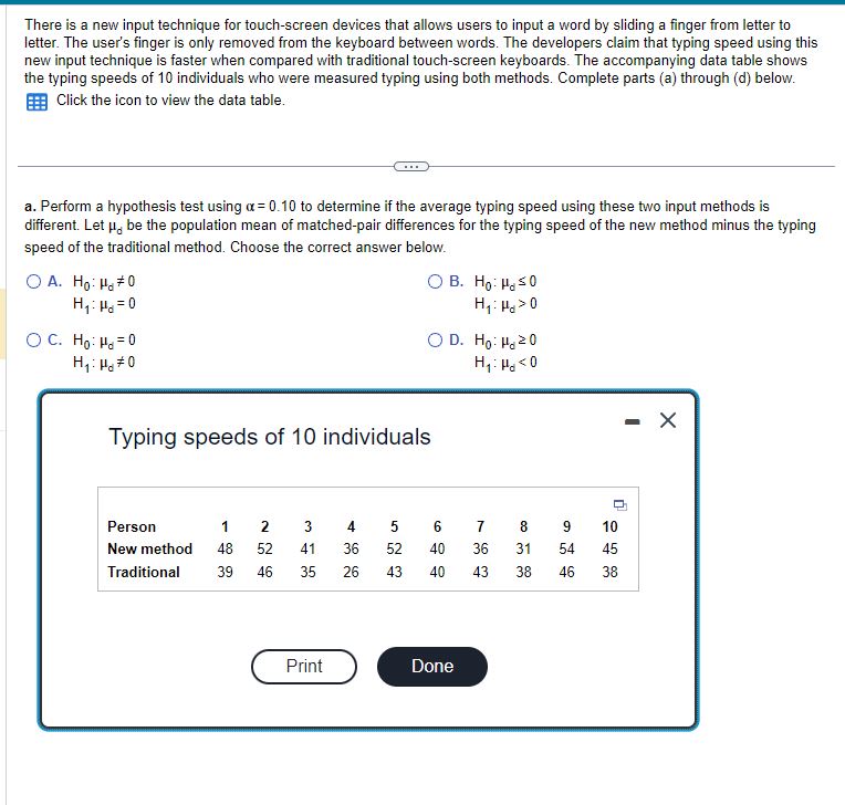 Solved Can You Also Find The Test Statistic Critical Value