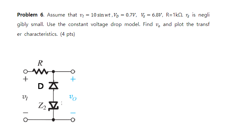 Solved Problem 6. ﻿Assume that | Chegg.com