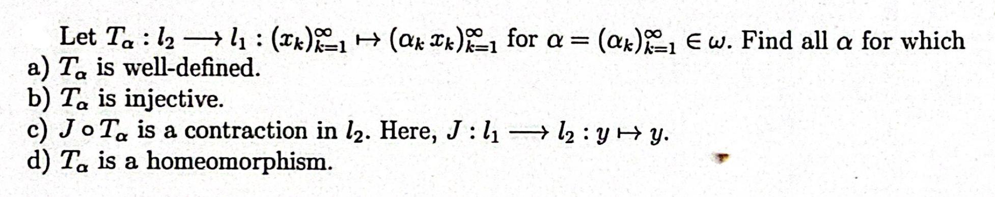 Solved 4. ﻿In real analysis, please show your work clearly | Chegg.com