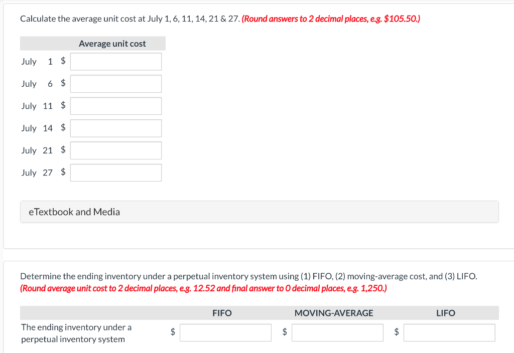 Solved Cullumber Co. began operations on July 1. It uses | Chegg.com
