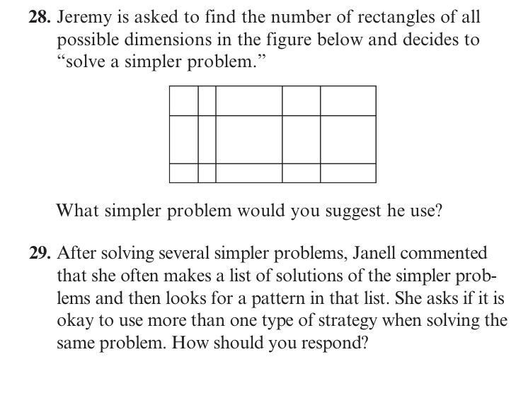 28. Jeremy is asked to find the number of rectangles | Chegg.com