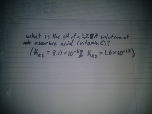 Solved not sure how to do this in regards to having 2 Ka | Chegg.com