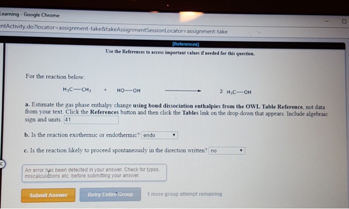 Solved ighment-take Use the References to access important | Chegg.com