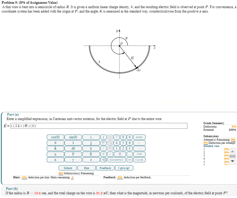 Solved Part A Enter A Simplified Expression In Cartesian