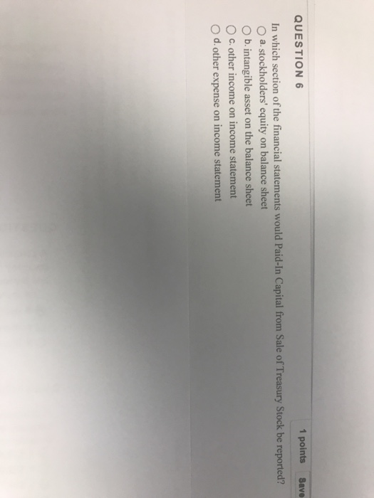 Solved QUESTION 6 1 points Save In which section of the | Chegg.com Solved QUESTION 6 1 points Save In which section of the | Chegg.com