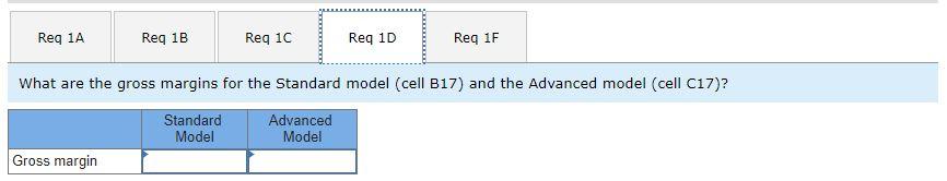 Solved ! Required information Excel Analytics 07-1 (Static) | Chegg.com