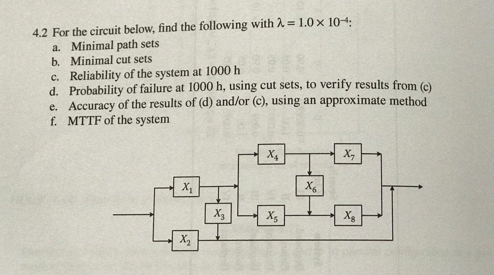 Solved 4.2 For the circuit below, find the following with | Chegg.com