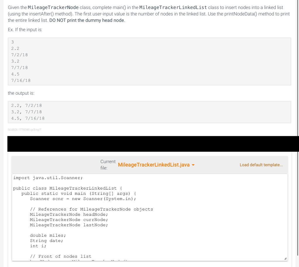 Solved Hi I would like help with this JAVA question | Chegg.com