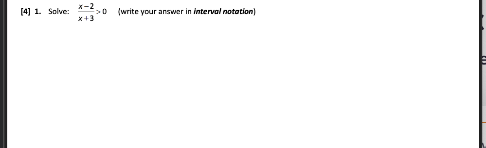 Solved code class="asciimath">[4] 1. ﻿Solve: | Chegg.com