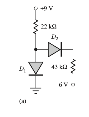 Solved Simulation 2. Diode Circuit (10p) 1. Consider problem | Chegg.com