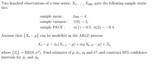 Solved "time series" questions : ( please do not copy paste | Chegg.com