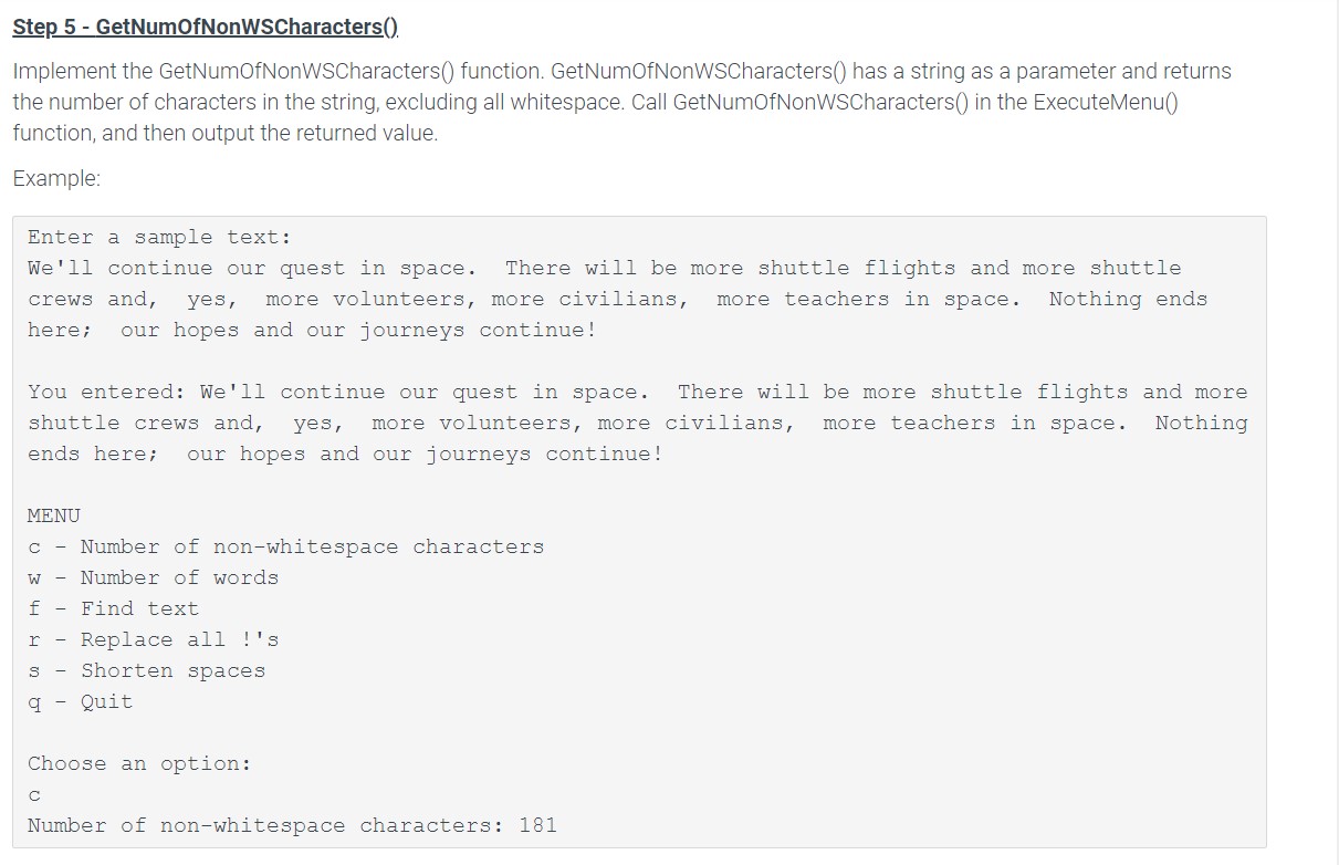 Solved This program is about using and writing functions to | Chegg.com