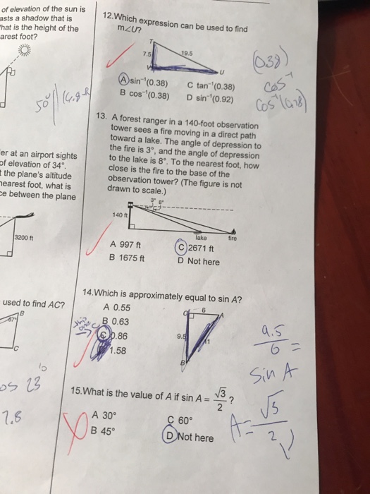Solved 1. The altitude to the hypotenuse of a right triangle | Chegg.com