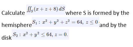 Solved Calculate SJs (x+2+8) ds where Sis formed by the | Chegg.com