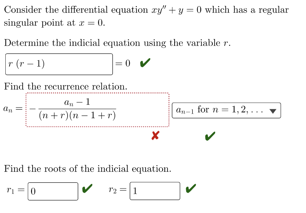 Solved Consider the differential equation xy" + y = 0 which | Chegg.com