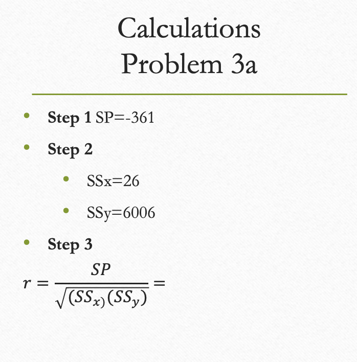 Solved Problem 3 a. Calculate the Pearson correlation for | Chegg.com