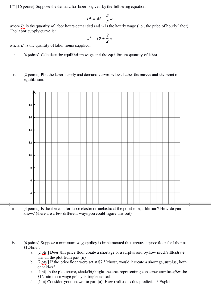 Solved iii, and iv, please | Chegg.com