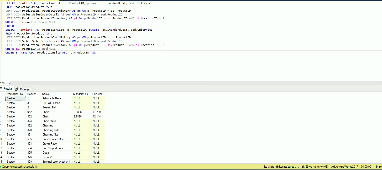 Solved We have two production sites: Portland and Seattle. | Chegg.com
