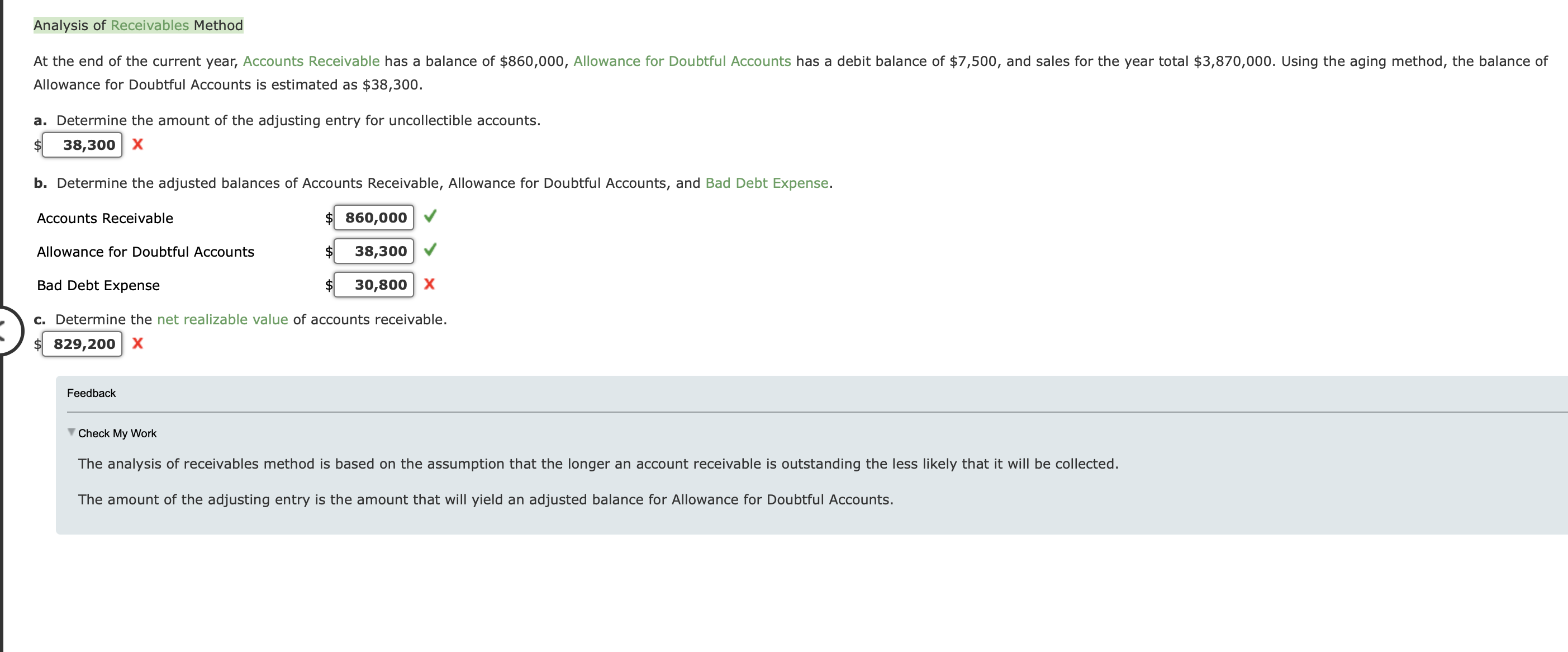 Solved Accounts Receivable Turnover and Days' Sales in | Chegg.com
