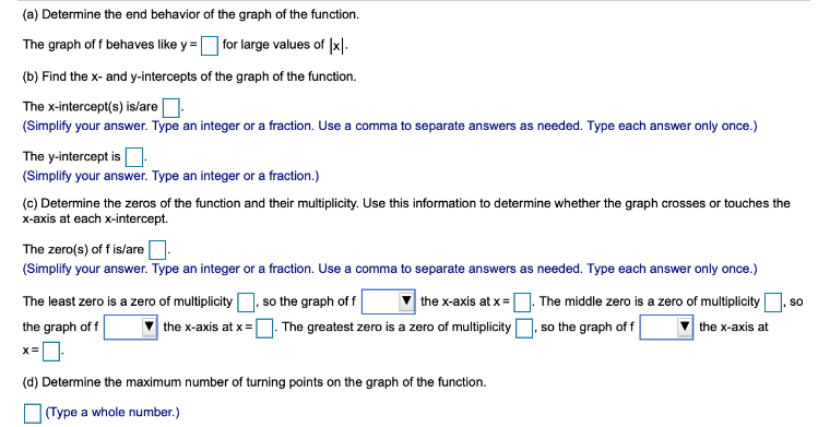 Solved Analyze the polynomial function f(x)=(x+4)2(x−6)2 | Chegg.com