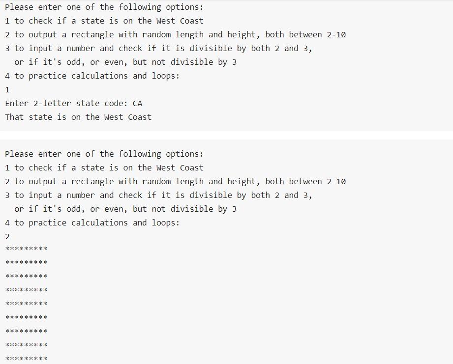 Solved Python - Finish the below program to make it work as | Chegg.com