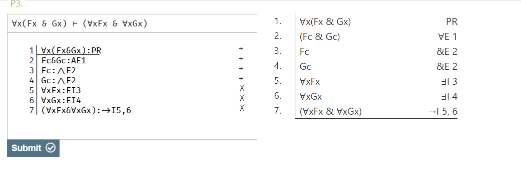 Solved Solve the errors present in these Carnap.io proofs in | Chegg.com