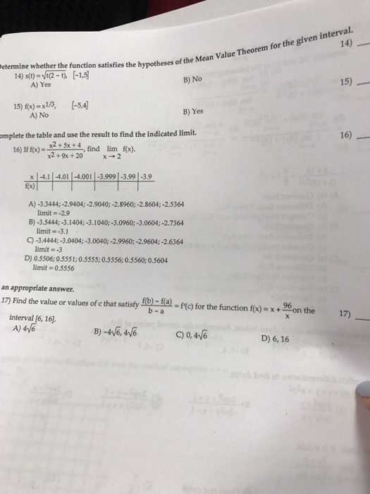 Solved Determine whether the function satisfies the | Chegg.com