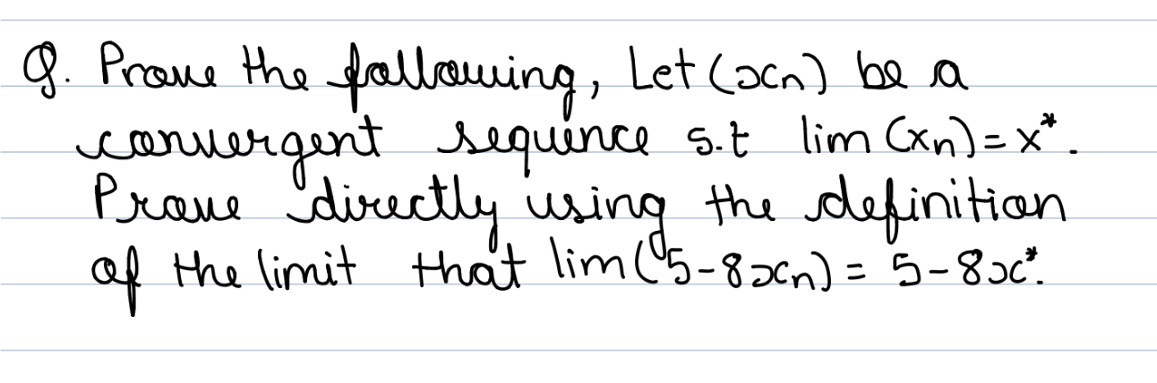 Solved This is Real Analysis Question. I am trying to | Chegg.com