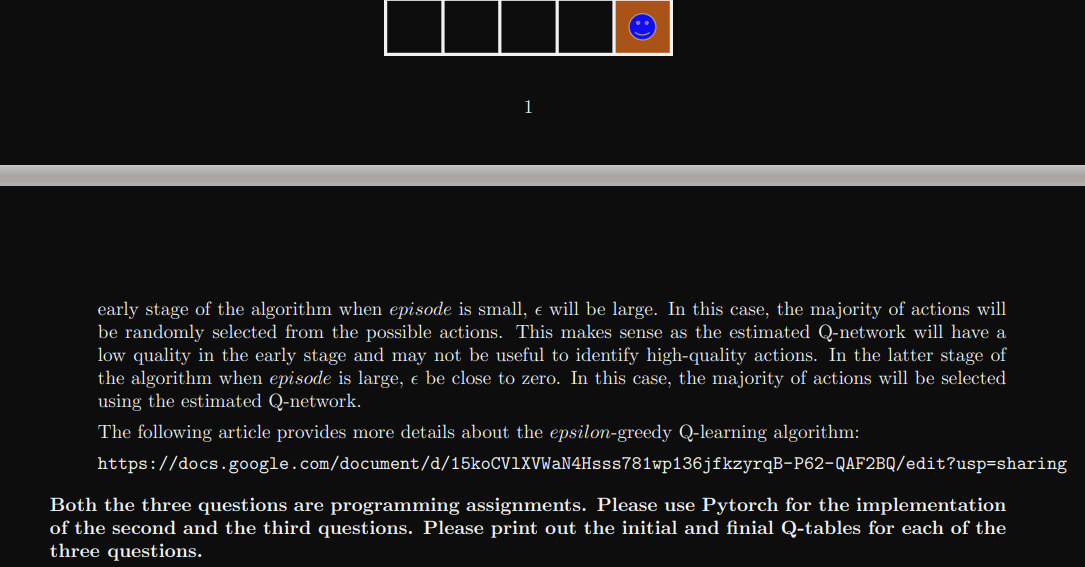 Implement all parts in PyTorch. Submissions that do | Chegg.com Implement all parts in PyTorch. Submissions that do | Chegg.com