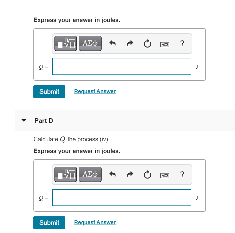 Part A A cylinder contains oxygen at a pressure of | Chegg.com