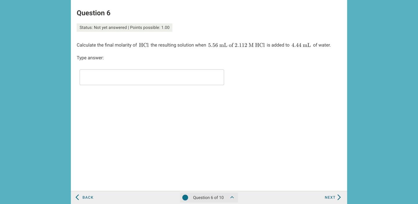 Solved Question 6 Status: Not yet answered I Points | Chegg.com