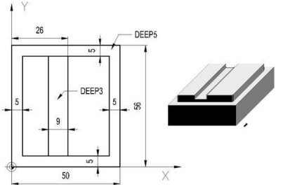Solved Absolute Coordinate System 1- If the work piece is | Chegg.com