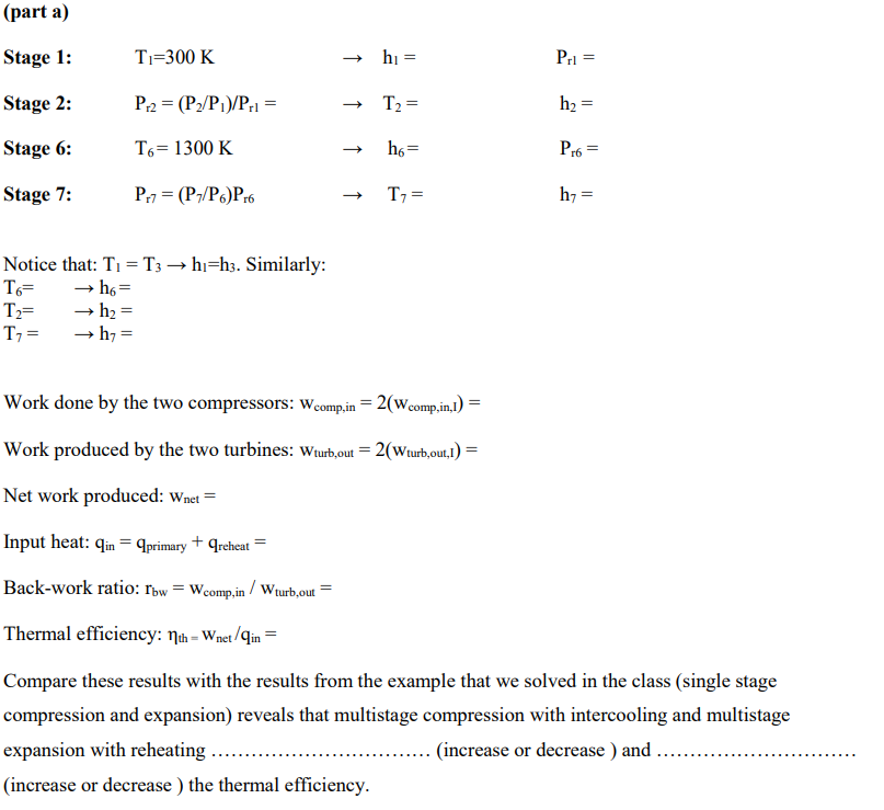 Solved For the answer, please write according to the | Chegg.com