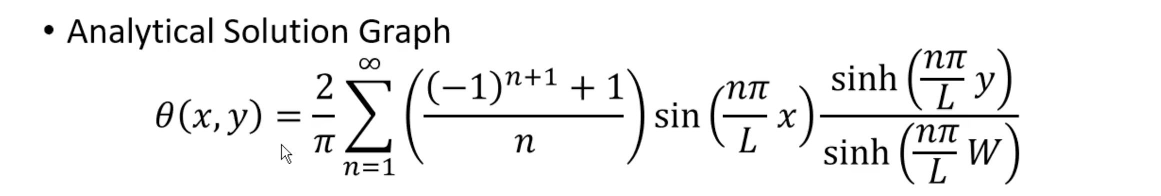 Solved This project involves the study of a 2D steady state | Chegg.com