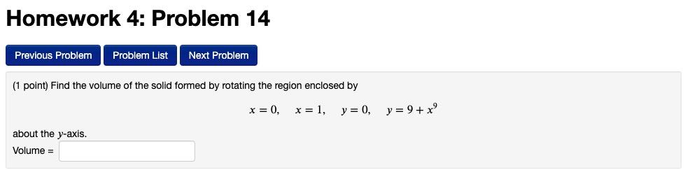 Solved Homework 4 Problem 14 Previous Problem Problem List 2285